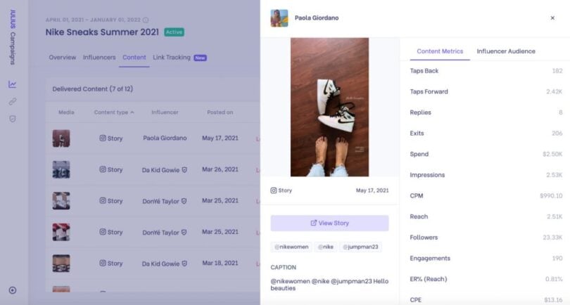 Julius Review | Pricing & Features (2025) - Influencer Marketing Platform