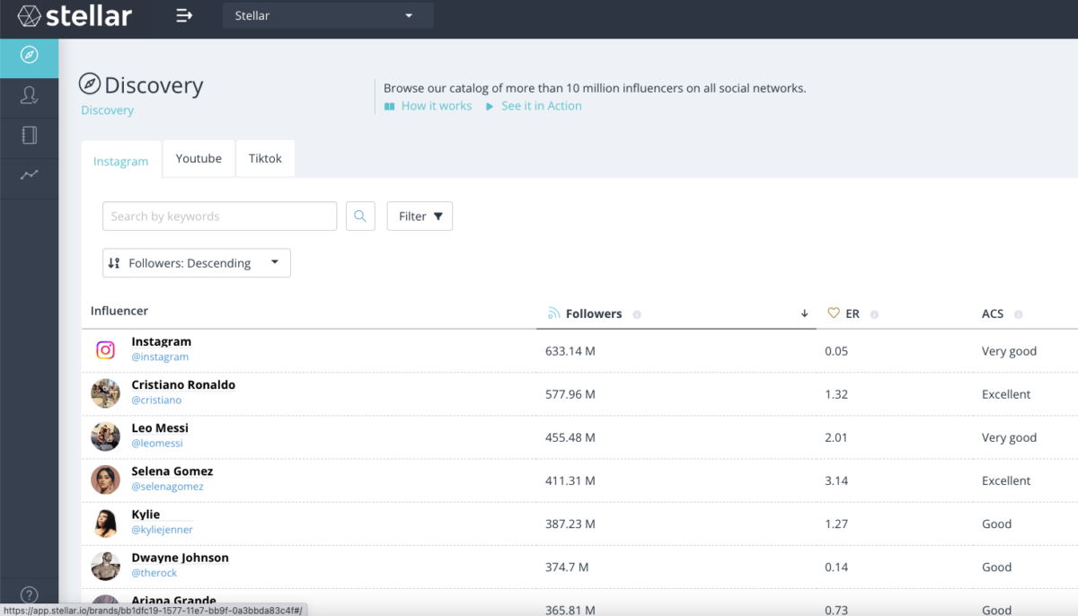 Stellar Review | Pricing & Features (2025) - Influencer Marketing Platform