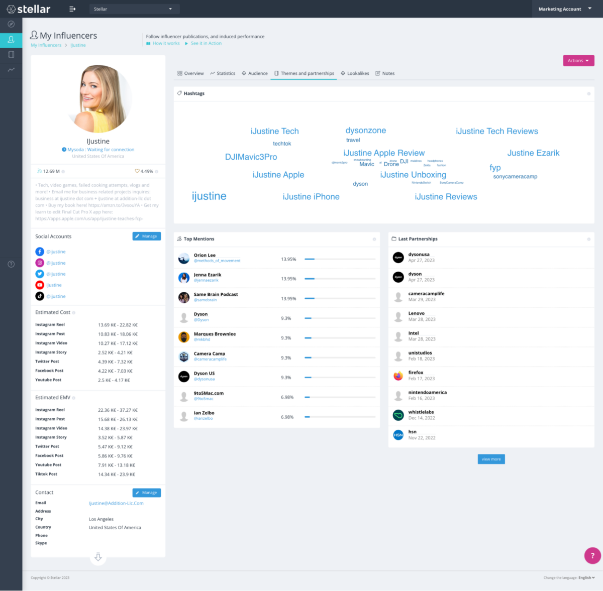 Stellar Review | Pricing & Features (2025) - Influencer Marketing Platform