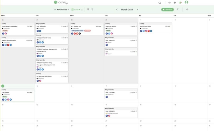 Loomly Review | Pricing & Features (2025) - Social Media Marketing Platform
