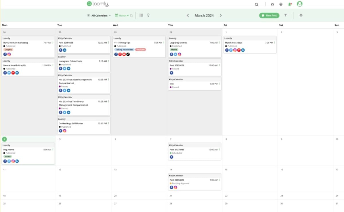 Loomly Review | Pricing & Features (2025) - Social Media Marketing Platform