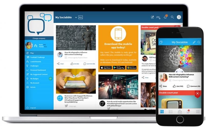 Sociabble Review | Pricing & Features (2025) - Employee Advocacy Platform