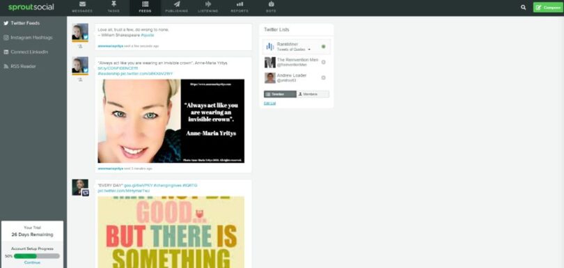 Sprout Social Social Media Marketing Platform Review | Features ...