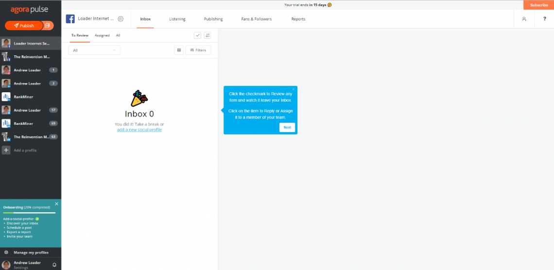 AgoraPulse Review - Pricing and Features | Software Reviews