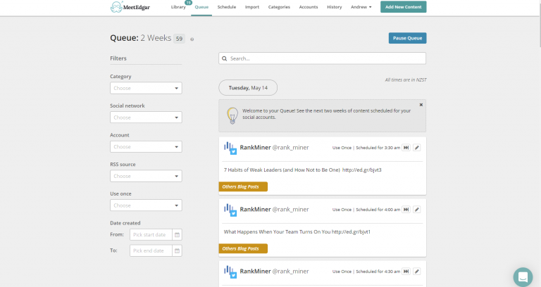 Meet Edgar Review | Pricing & Features (2025) - Social Media Marketing ...