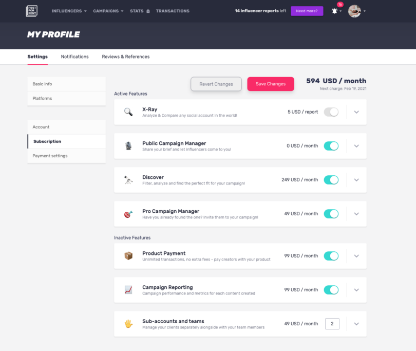 Post for Rent Review | Pricing & Features (2022) - Influencer Marketing ...