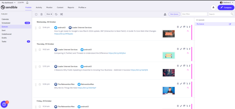Sendible Review | Pricing & Features (2025) - Social Media Marketing ...