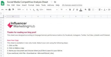 How to Conduct a Social Media Competitive Analysis (Free Template and ...