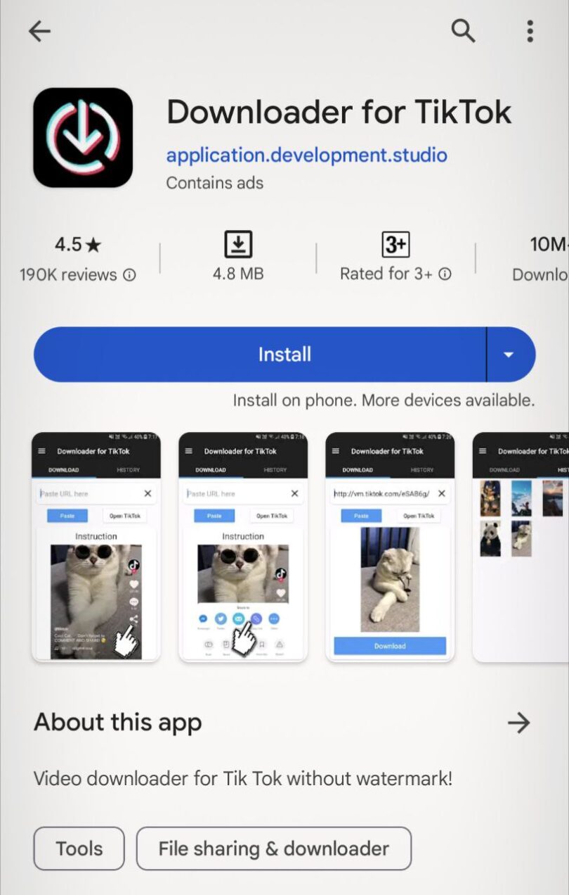 How to Download TikTok Videos on Android and iOS in 2024