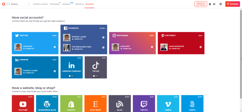 Crowdfire Review | Pricing & Features (2025) - Social Media Marketing ...