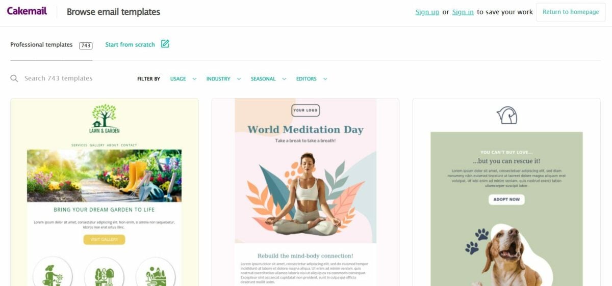 13 of the Best Email Marketing Templates for 2022