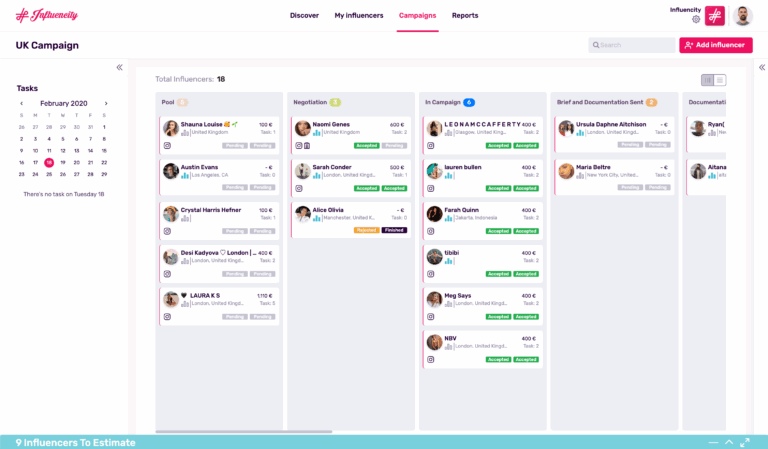 Influencity Review | Pricing & Features (2024) - Influencer Marketing ...