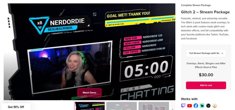 20 Top Animated Twitch Overlays - Webcam Stream Overlays Reviewed