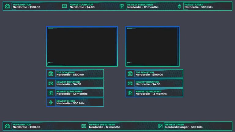 Los 20 Principales Overlays Animados de Twitch – Reseñas de Overlays de ...