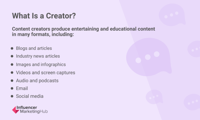 What Is a Creator? | +How to Improve Your Content Creation Skills