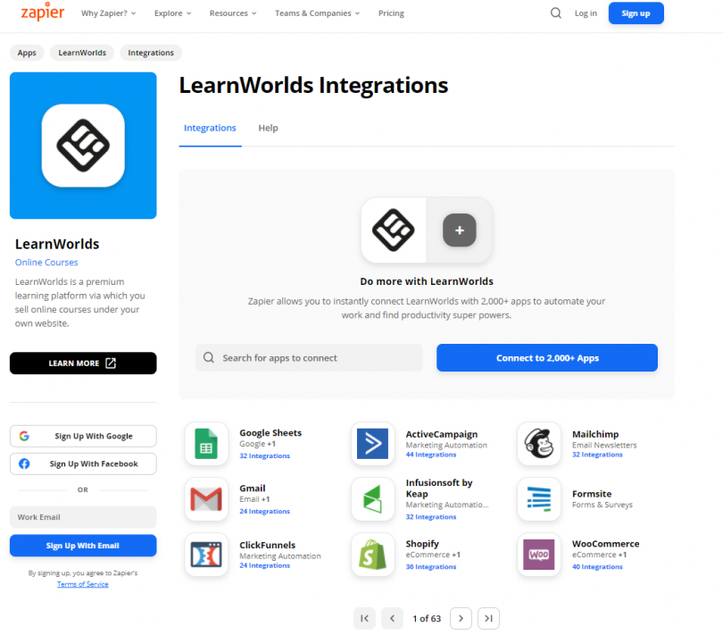 LearnWorlds Review | Pricing & Features (2025) - Online Learning Software