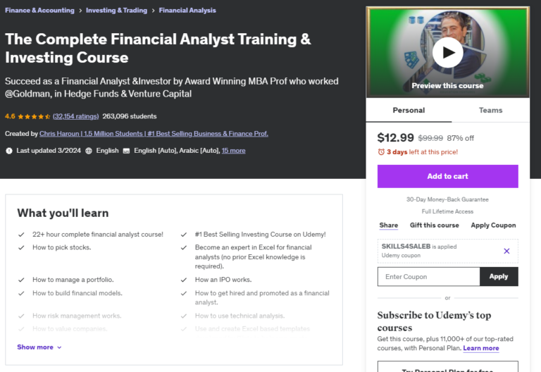 The 40 Most Popular Udemy Courses by Sales in 2024