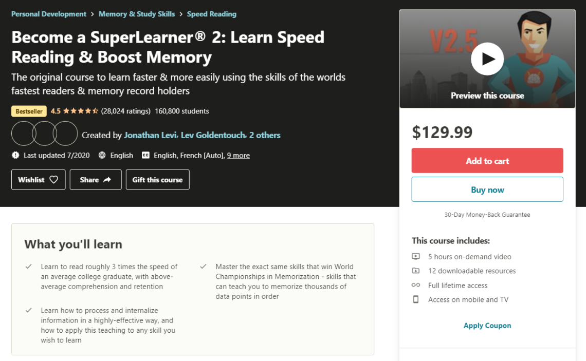 The 40 Most Popular Udemy Courses by Sales