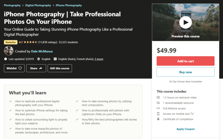 The 40 Most Popular Udemy Courses by Sales