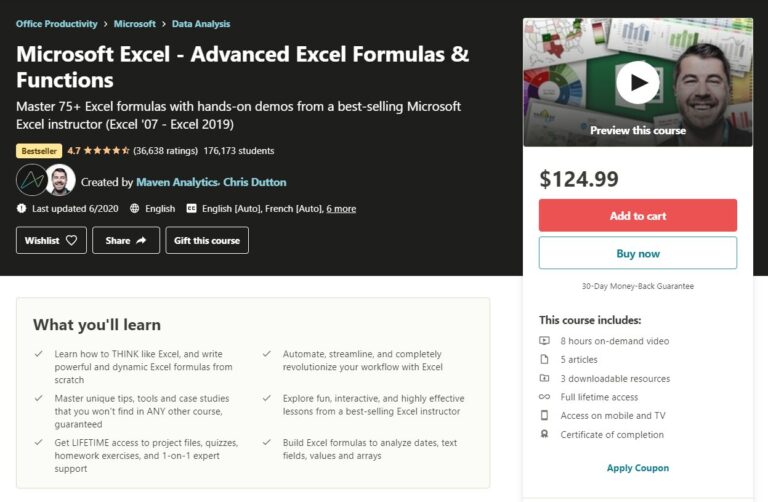 The 40 Most Popular Udemy Courses by Sales