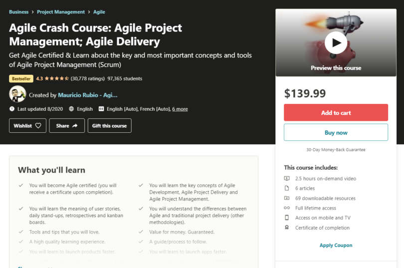 The 40 Most Popular Udemy Courses by Sales