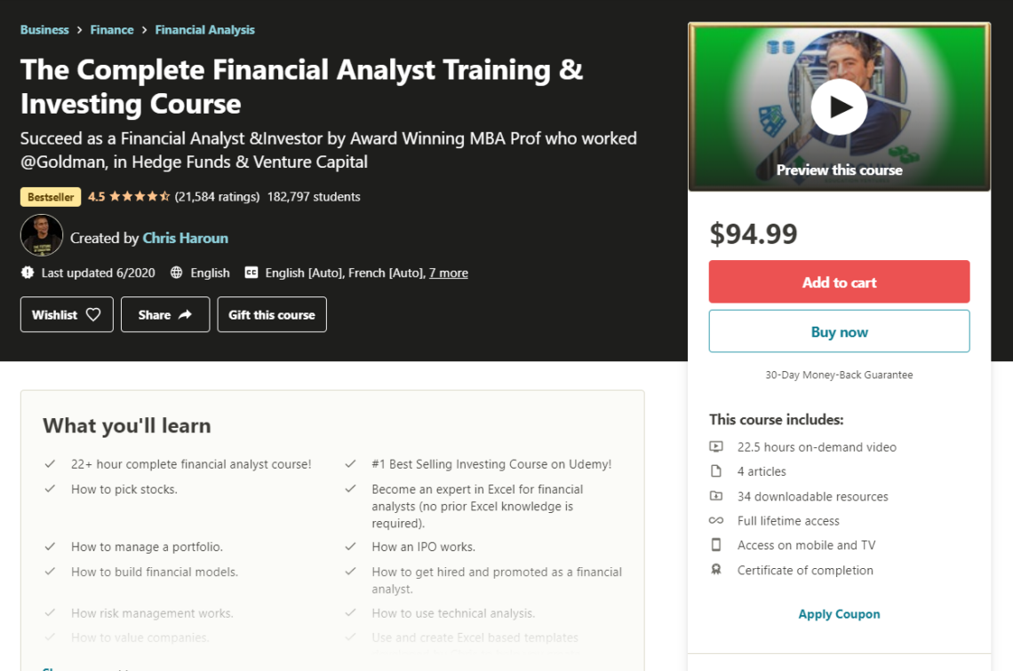 The 40 Most Popular Udemy Courses by Sales