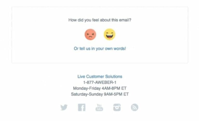 11 Best Email Footer Examples to Inspire You in 2025