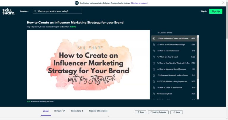25 Best Influencer Marketing Courses to Up Your Marketing Game