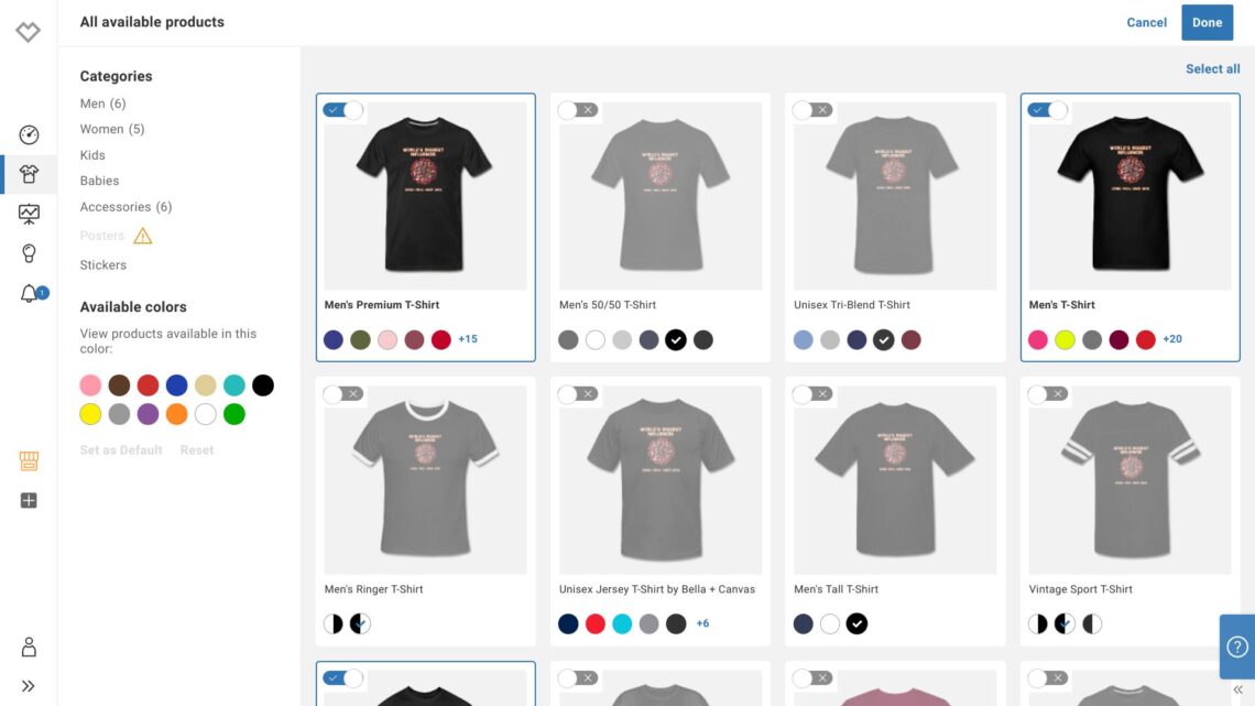 Spreadshop Review | Pricing & Features (2025) - Creator Tool