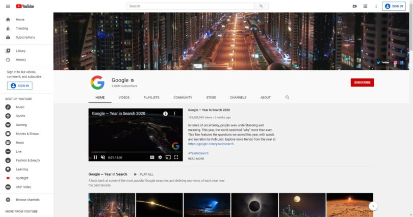 20 Top Brand Accounts on YouTube (And How They Got There)