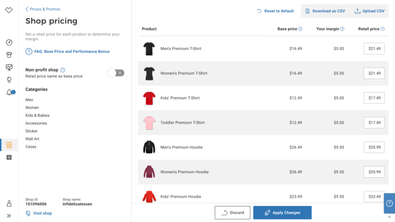 Spreadshop Review | Pricing & Features (2025) - Creator Tool