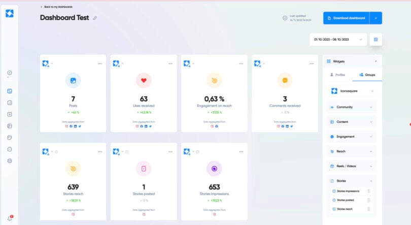 Iconosquare Review | Pricing & Features (2025) - Social Media Marketing ...