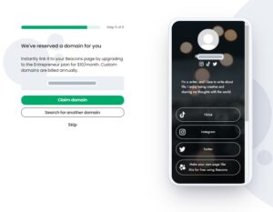 Beacons Review - Pricing, Features and Reviews l Creator Economy Tools