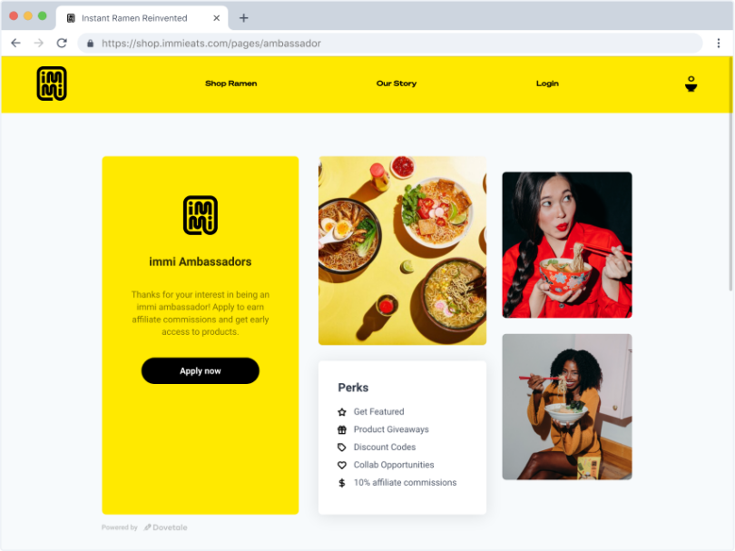 Dovetale Review | Pricing & Features (2025) - Influencer Marketing ...