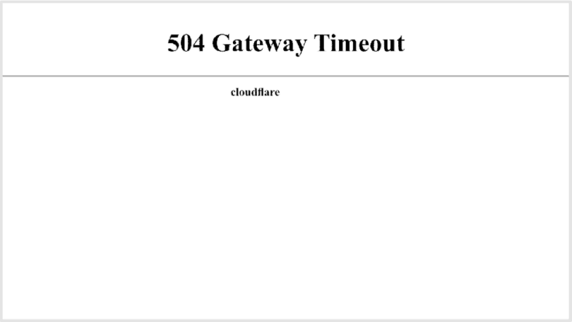 What is a 504 Gateway Error and How Do You Fix It?