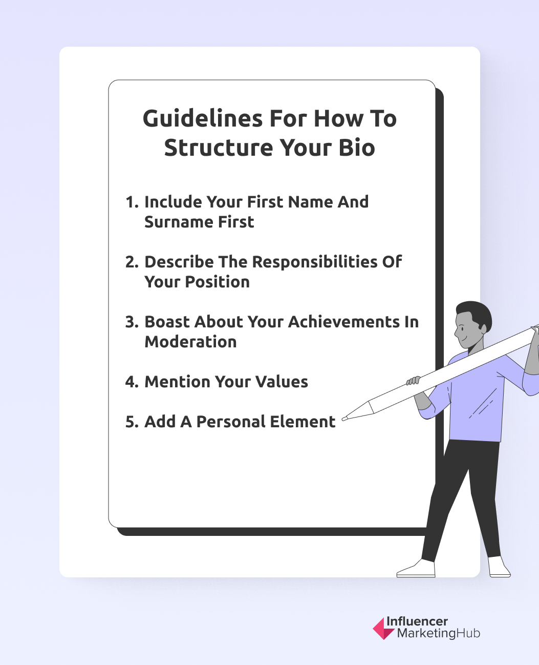 Your 5-step Guide to Writing a Professional Bio [+Templates]