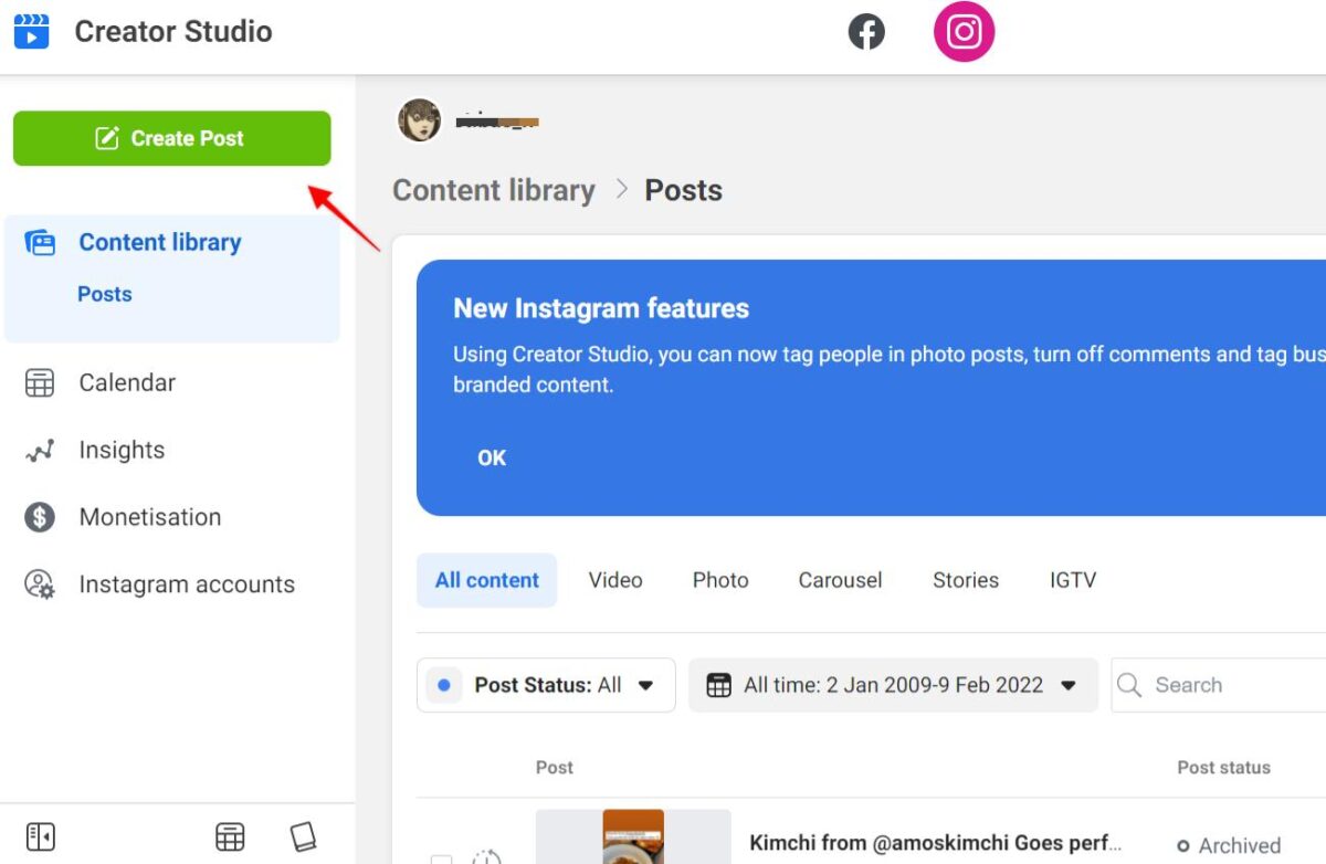 How to Schedule Instagram Posts (Without 3rd Party Tools)