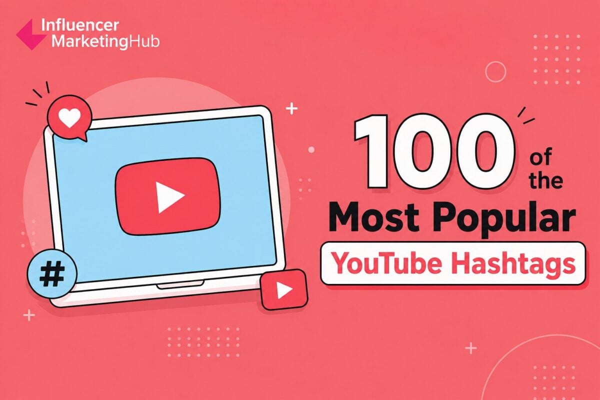 100+ Most Popular Hashtags for YouTube in 2026