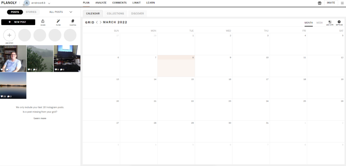 Planoly Review | Pricing & Features (2025) - Social Media Marketing ...