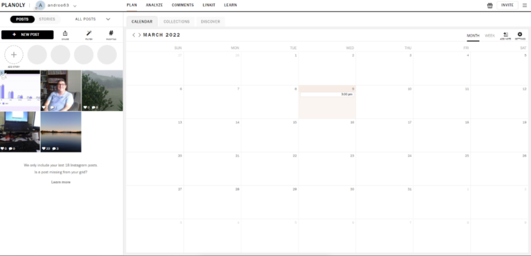 Planoly Review | Pricing & Features (2025) - Social Media Marketing ...