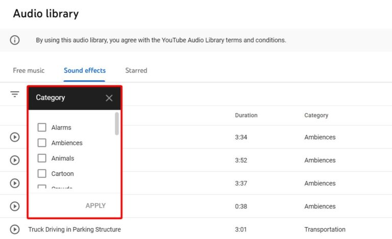 YouTube Audio Library: Everything To Know in 2024