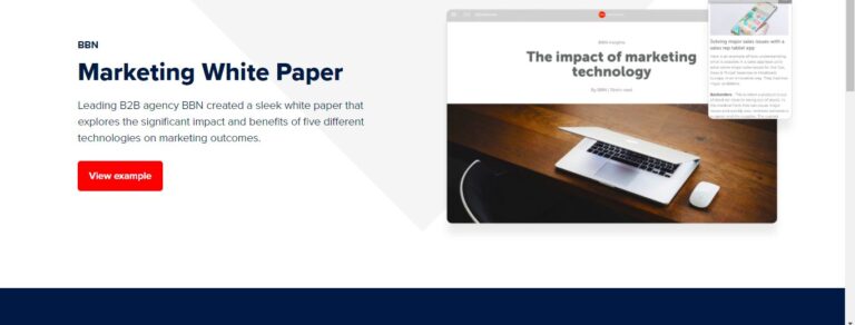 10 Amazing WhitePaper Examples (& Useful Tips To Stand Out)