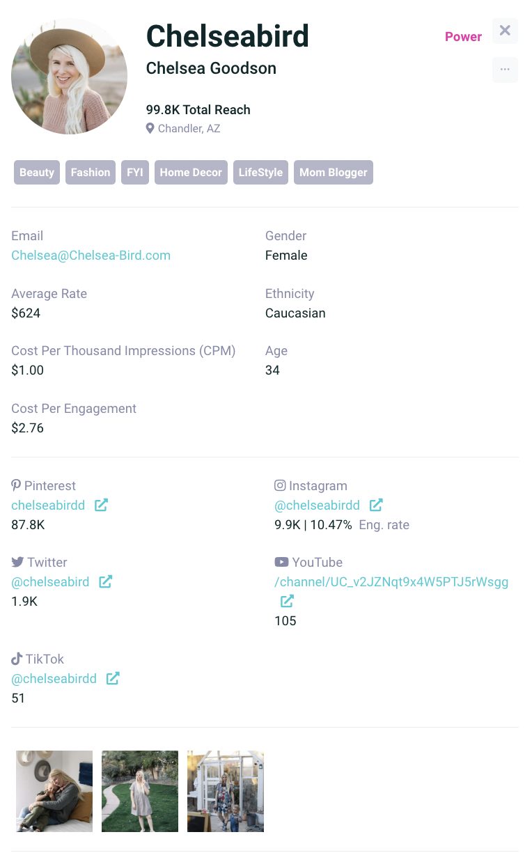 Find Your Influence Review | Pricing & Features (2025) - Influencer ...