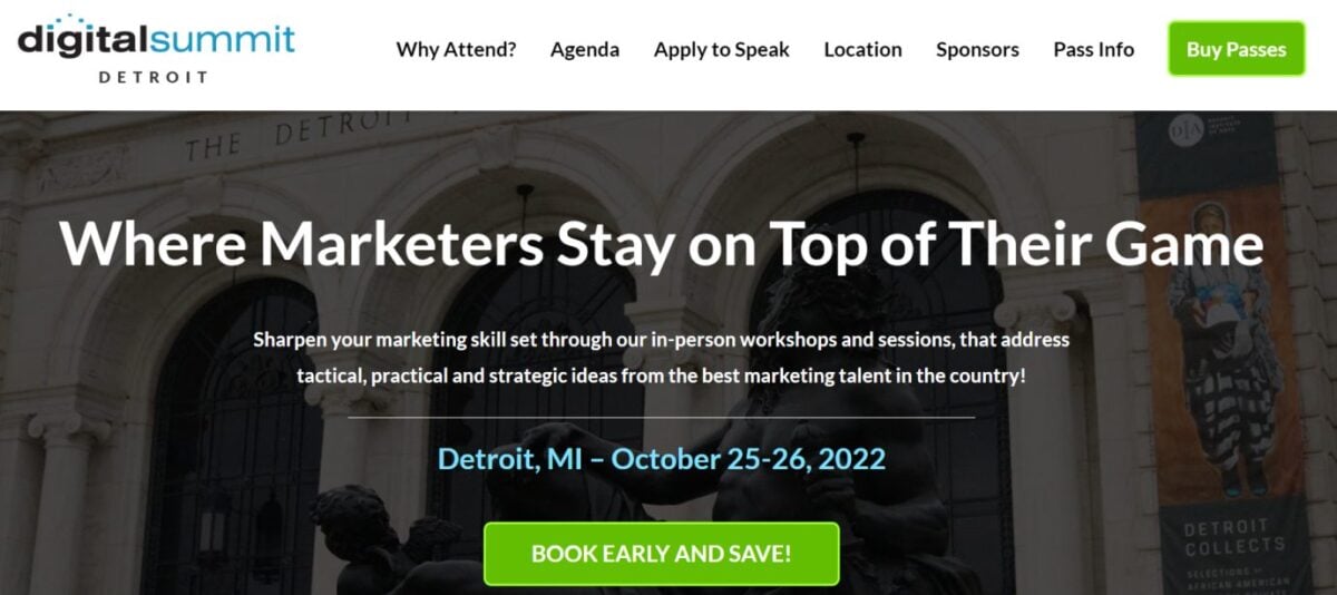 Top Digital Marketing Events for 2022