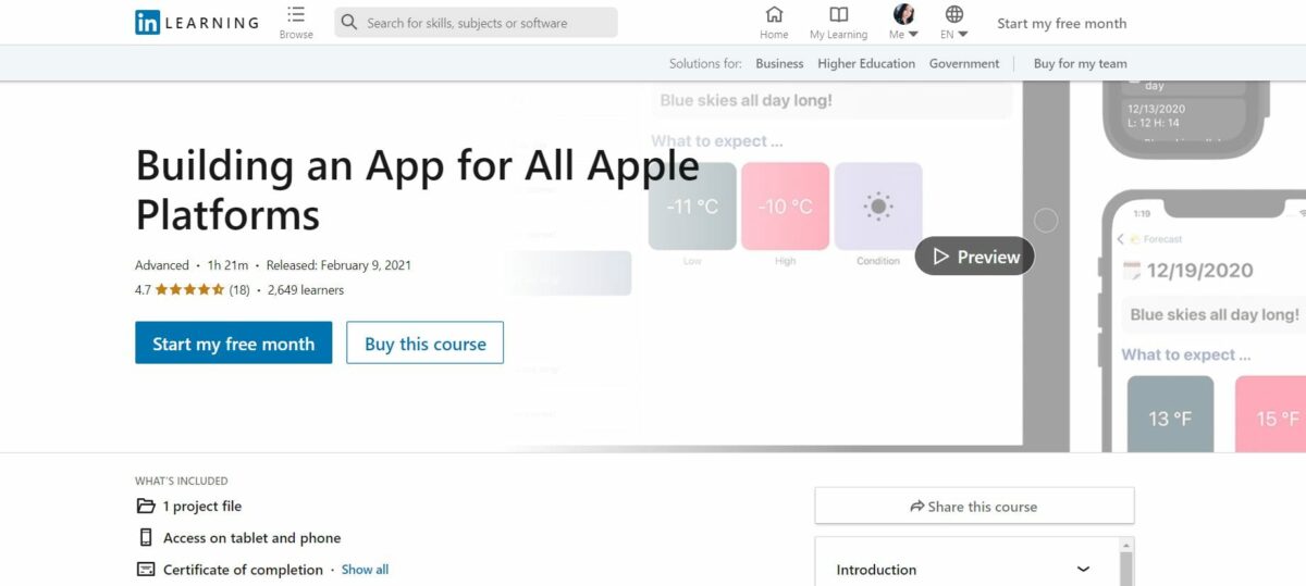 10 Of The Top Ios App Development Courses [paid And Free]