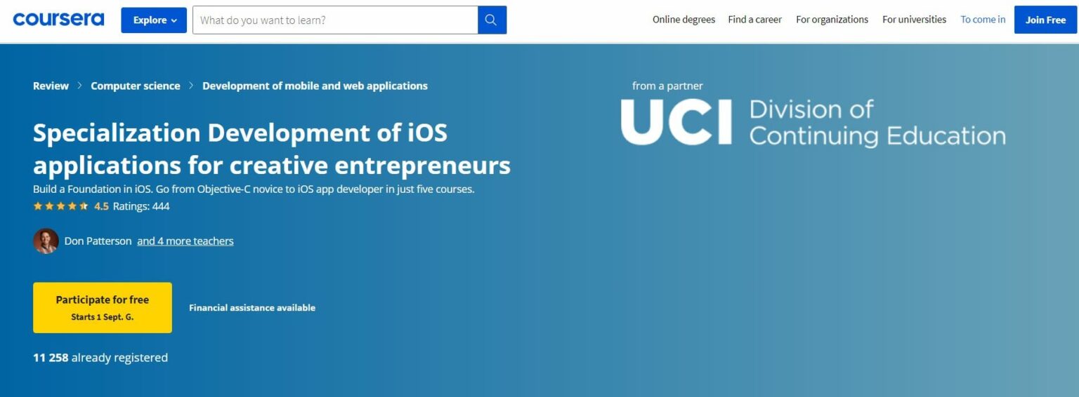 10 of the Top iOS App Development Courses [Paid and Free]
