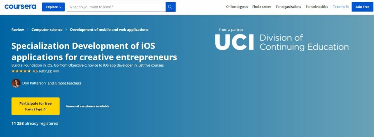 10 of the Top iOS App Development Courses [Paid and Free]