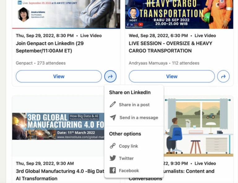 The Marketer’s Guide to Using LinkedIn Events for Promoting Your Online ...