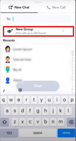 How to Make a Group Chat on Snapchat
