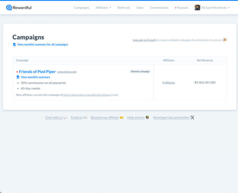 Rewardful Review | Pricing & Features (2023) - Affiliate Marketing Software